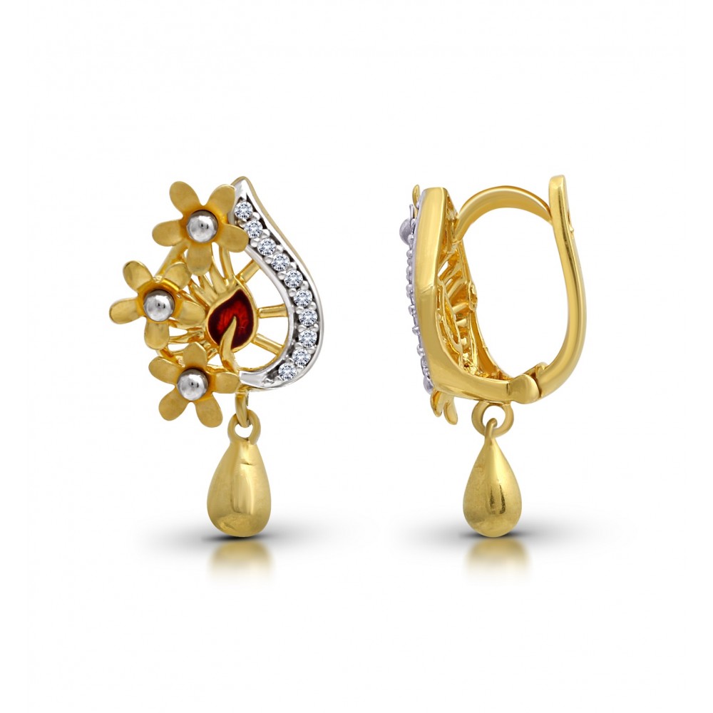 buy bali / earring online 6.72g online Amol Jewellers LLP